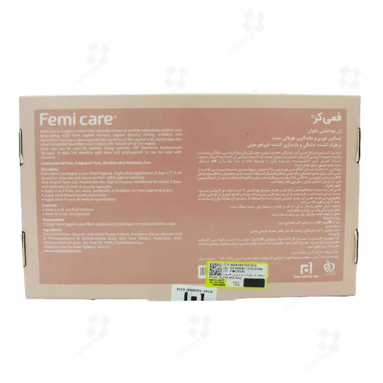 ژل بهداشتی واژینال فمی کر Femi Care - دارای 7 اپلیکاتور